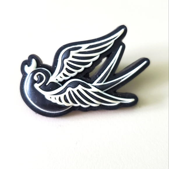 Loungefly | Accessories | Loungefly Rubber Swallow Sparrow Pin | Poshmark